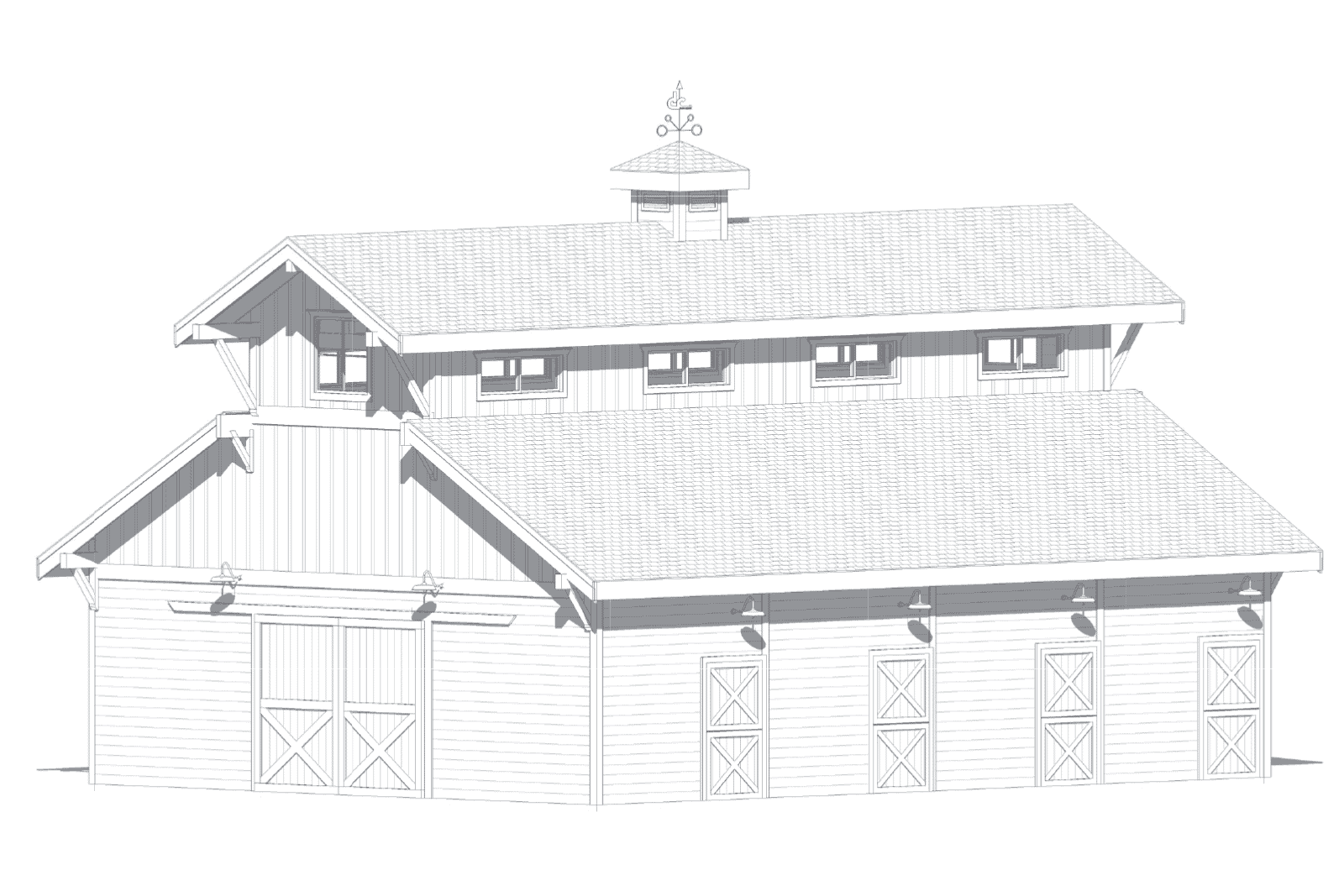 Steel Monitor Barn Kit at Linda Hampton blog